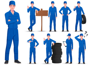 Mechanical Engineer Cartoon Vector Images (over 15,000)
