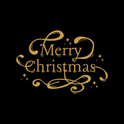 Merry Christmas Word Art Vector Images (over 3,900)