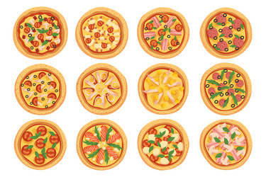 Pizza Toppings Vector Images (over 3,700)