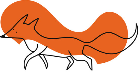 Fox Outline Vector Images (over 4,400)