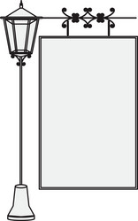 Lamp Post Silhouette Vector Images (over 1,600)