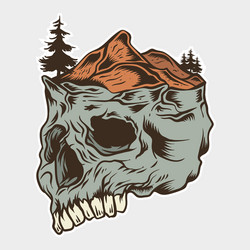 Skull Mountain Vector Images (over 2,000)