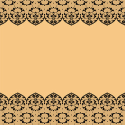 3d black balcony balustrade border with pillar Vector Image