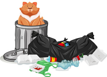 Trash Cat Vector Images (over 220)