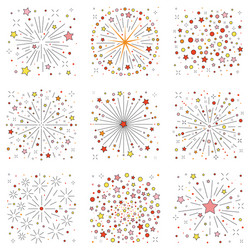 Fireworks Line Art Vector Images (over 6,800)