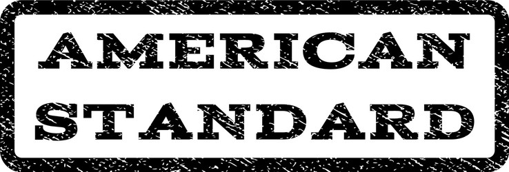 American standards watermark stamp Royalty Free Vector Image