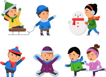 Winter Kids Clothes Vector Images (over 11,000)