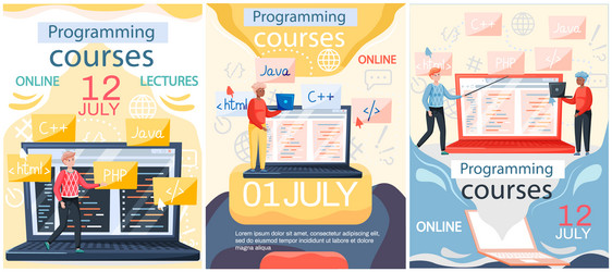 Computer Courses Banner Vector Images (over 6,300)