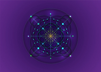 Purple Sacred Geometry Vector Images (over 470)
