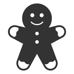 Gingerbread Man Black and White Vector Images (over 2,700)