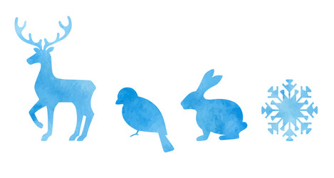 Animal silhouettes Royalty Free Vector Image - VectorStock