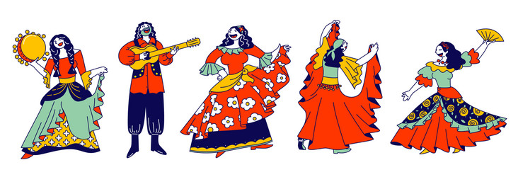 Gipsy Gypsy Cartoon Vector Images (82)