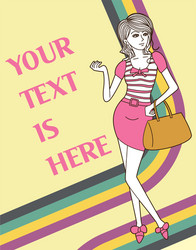 Retro Girl Vector Images (over 120,000)