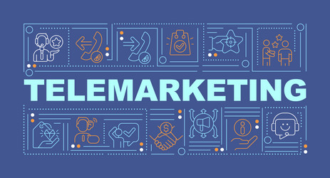 Decarbonization word concepts blue banner Vector Image