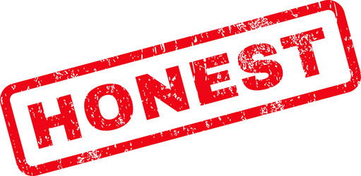 Honest rubber stamp Royalty Free Vector Image - VectorStock