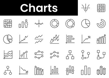 Charts Minimalist Vector Images (over 6,300)