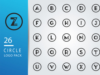 Double Line Circle Logo Vector Images (over 430)