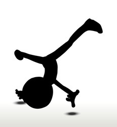 Cartwheel Silhouette Vector Images (71)