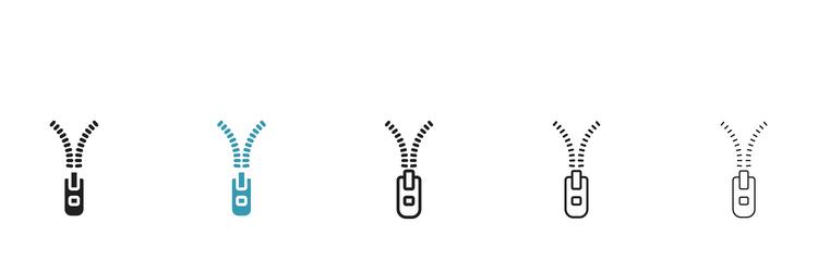 Zipper tool icon Royalty Free Vector Image - VectorStock