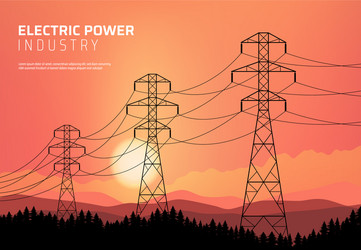 Electric cable rupture power line damage concept Vector Image