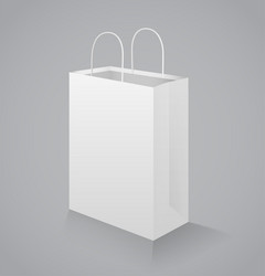 Paper bag Royalty Free Vector Image - VectorStock