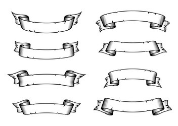 Tattoo Ribbon Banner Vector Images (over 2,200)