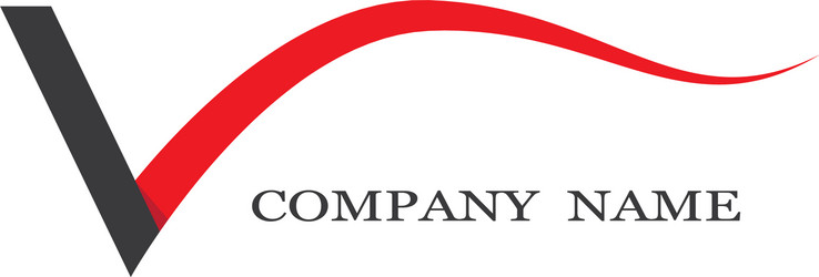 Letter v symbol design Royalty Free Vector Image