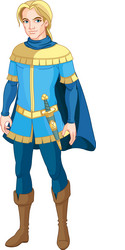 Prince charming Royalty Free Vector Image - VectorStock