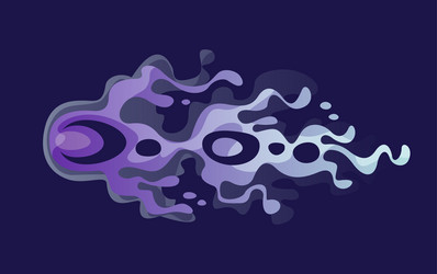 Alien weapon laser beam Royalty Free Vector Image