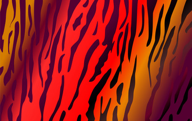 Yellow tiger skin background on images Royalty Free Vector