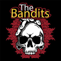 Angry skull bandit Royalty Free Vector Image - VectorStock