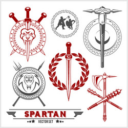 Spartan team logo Royalty Free Vector Image - VectorStock