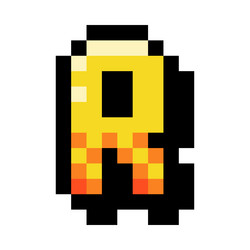 Cyber Letter R Vector Images (over 150)