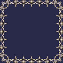 Ornate frames set on transparent background Vector Image