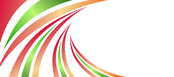 Abstract spiral tricolor gradient indian flag Vector Image