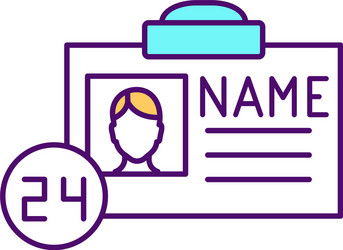 Name Tag Cartoons Vector Images (over 850)