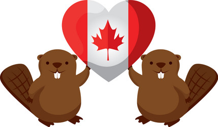Party Canada Beaver Vector Images (58)