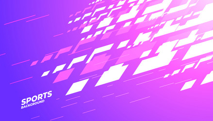 Layout design with dynamic shapes for sports Vector Image