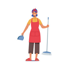 Housekeeping household chores concept sketch Vector Image