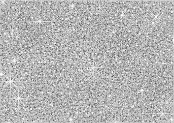 Silver glitter seamless pattern texture Royalty Free Vector