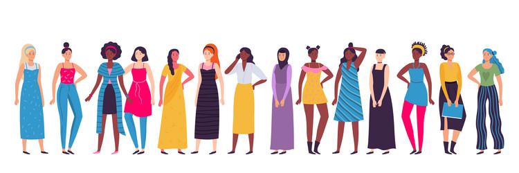 Diverse Women Vector Images (over 17,000)