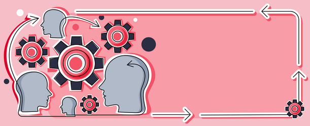 Multiple Head Silhouette Vector Images (over 130)