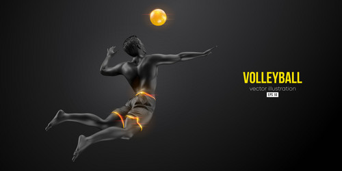 Abstract Volleyball Female Vector Images (over 360)