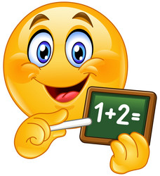 Awesome emoticon Royalty Free Vector Image - VectorStock