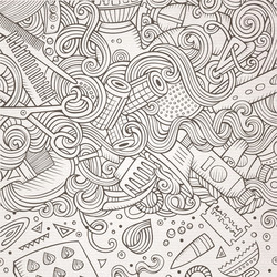 Decorative Borders for Hair Salon Vector Images (49)