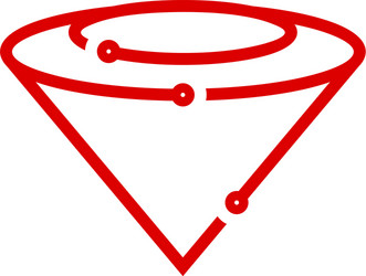 Diamond tech logo design template creative Vector Image