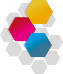 Template empty infographic Royalty Free Vector Image