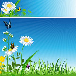 Flower Banner Vector Images (over 320,000)