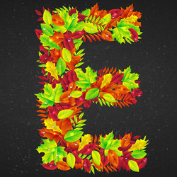 Autumn Alphabet Vector Images (over 5,400)