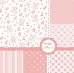 Cute pattern in small simple flowers seamless Vector Image